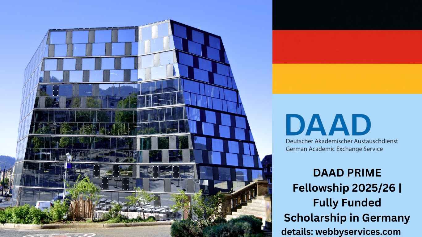 DAAD PRIME Fellowship 2025/26 | Fully Funded Scholarship in Germany ...