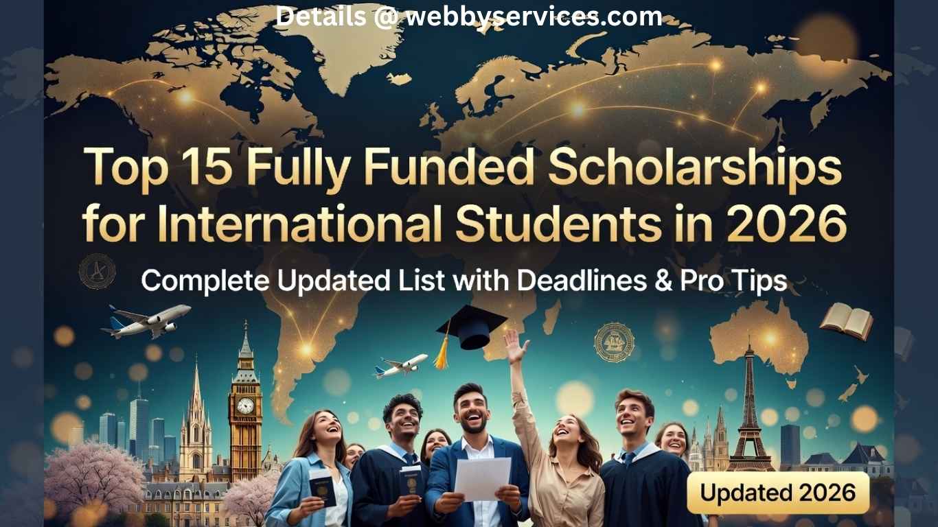 Top 15 Fully Funded Scholarships for International Students in 2026 ...